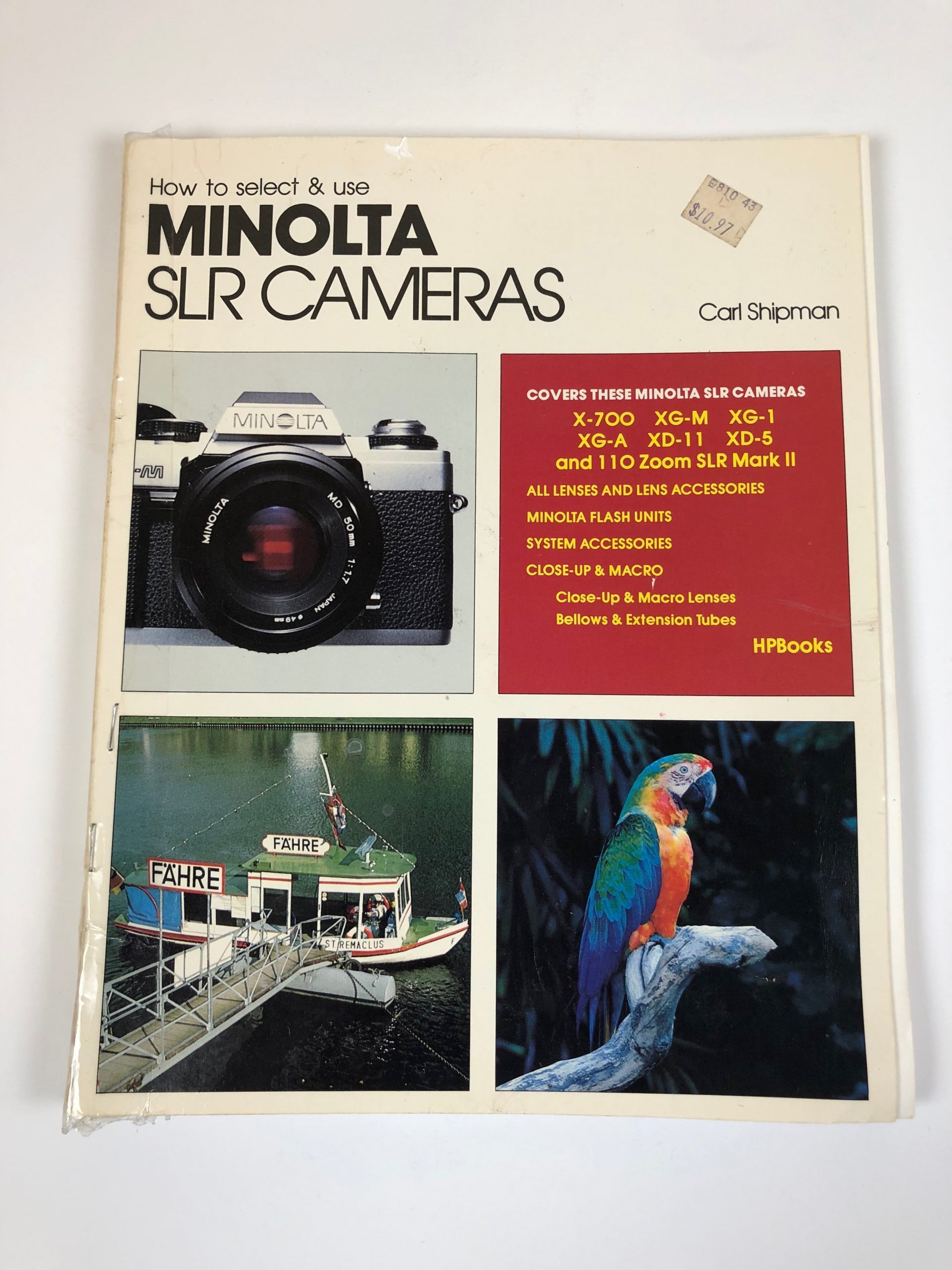 Minolta Cameras, Lenses, and Gear: Books, Guides, References, Magazines ...